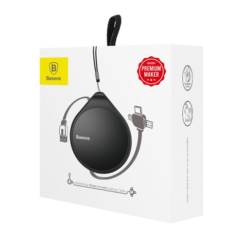 Baseus Retractable Type-C / Lightning / Micro USB Charging Cable Baseus Retractable Type-C / Lightning / Micro USB Charging Cable